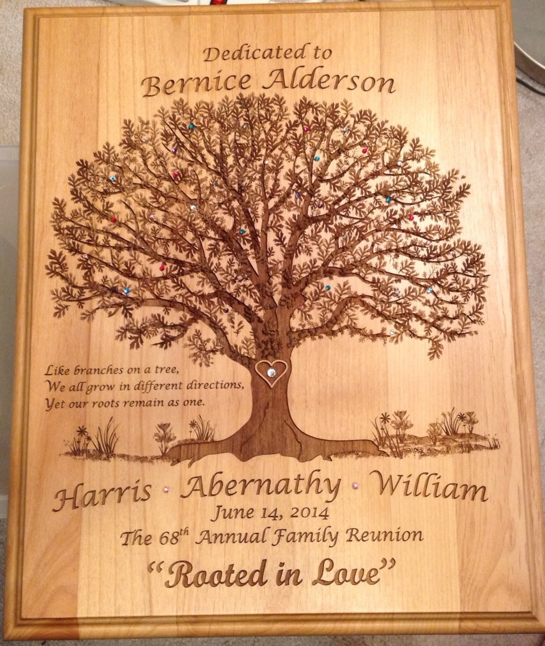 More Examples Family Tree Plaques More Examples Family Tree Plaques