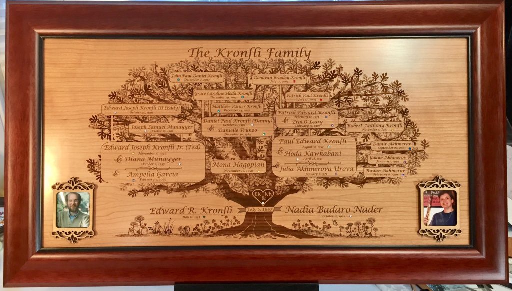 more examples - Family Tree Plaques