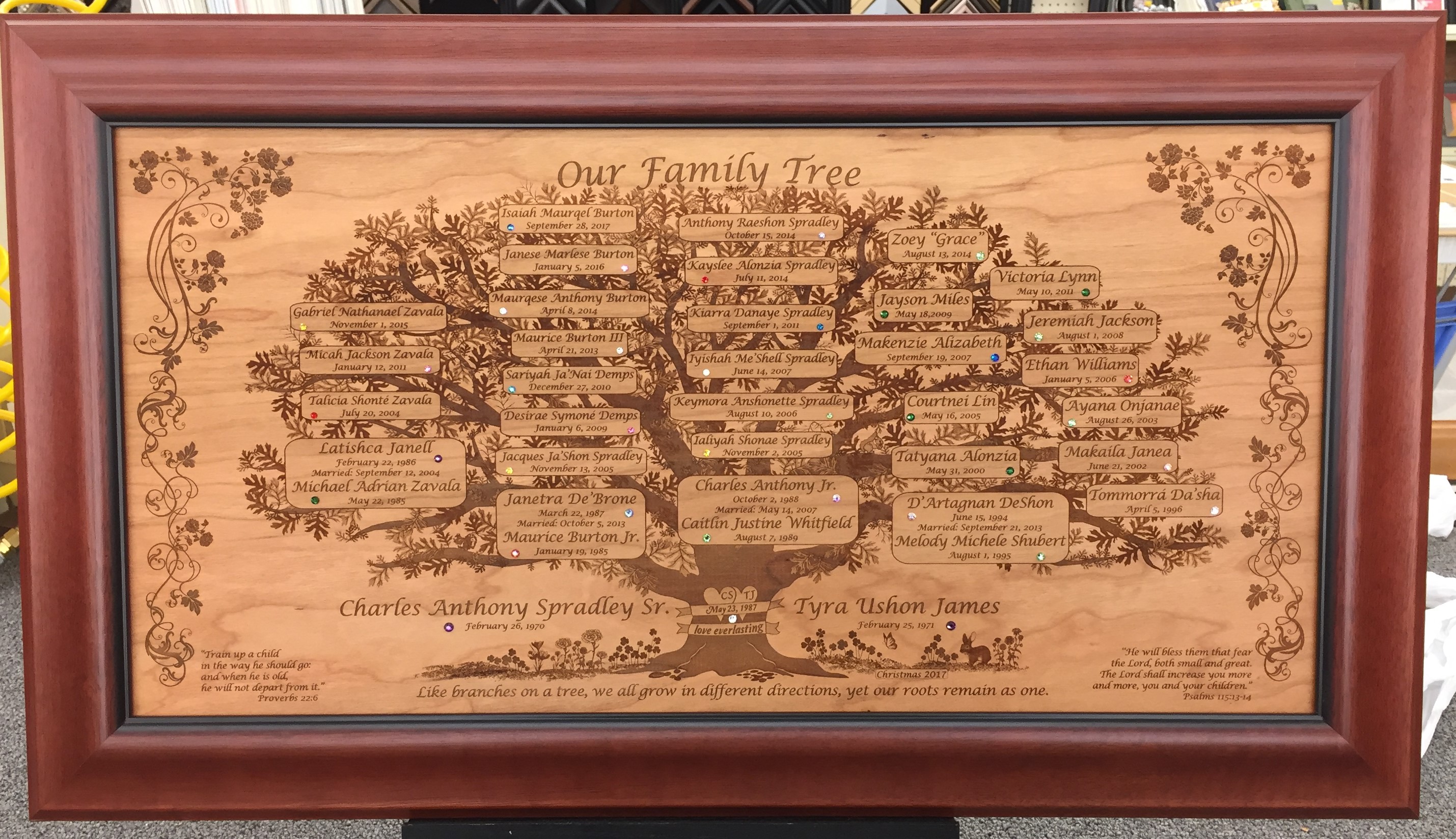 More Examples Family Tree Plaques More Examples Family Tree Plaques
